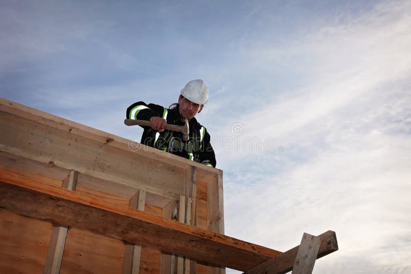 Construction worker stock photo. Image of work, construction - 47787156