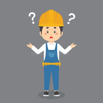 Construction Worker Question Mark Stock Illustrations – 3,021 ...