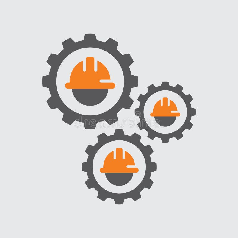 Construction worker hat stock vector. Illustration of contractor ...