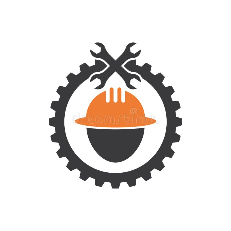 Construction worker hat stock vector. Illustration of construction ...