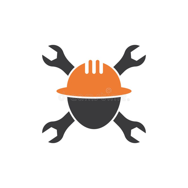 Construction worker hat stock vector. Illustration of vector - 310741106