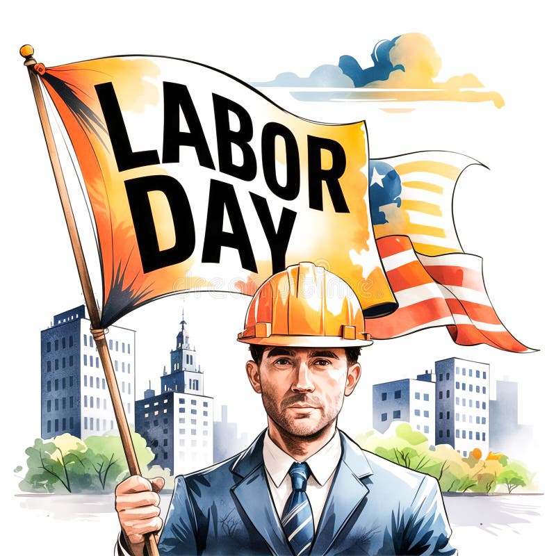 Helmet, Blueprint and Tools on a Desk in a Construction Site. Drawing ...