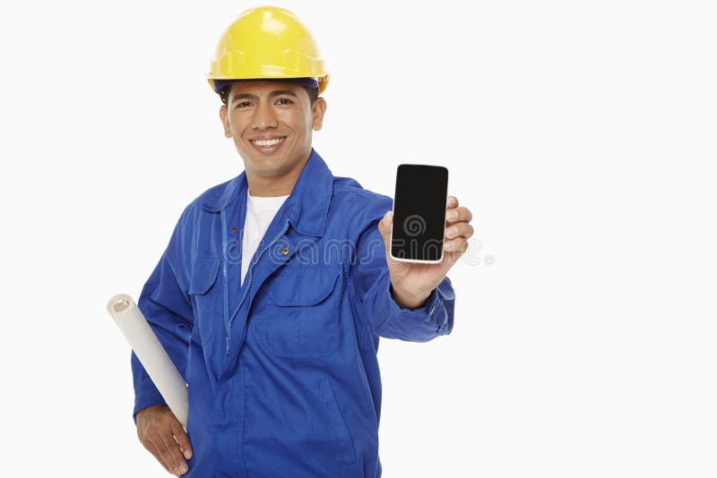 2,021 Construction Worker Looking Phone Stock Photos - Free & Royalty ...