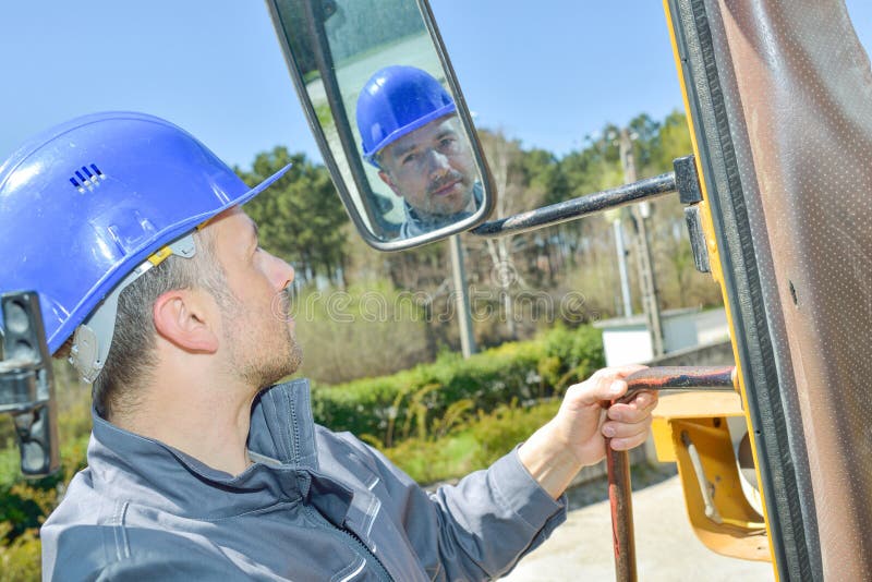 Construction Worker Hoping Machine Stock Photos - Free & Royalty-Free ...