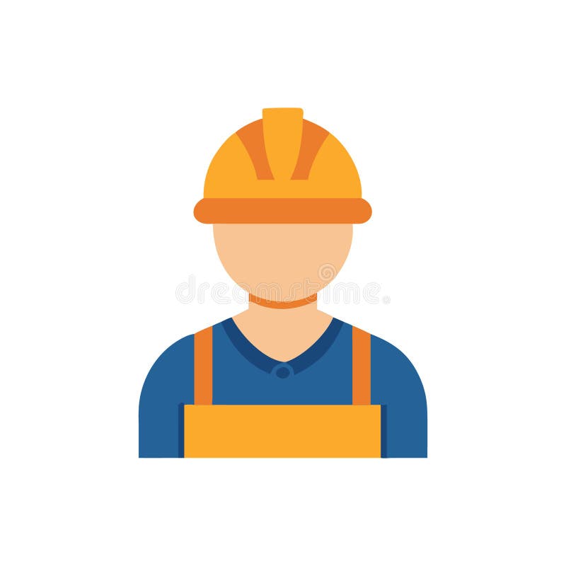Construction Worker Icon for Best Practices Stock Illustration ...