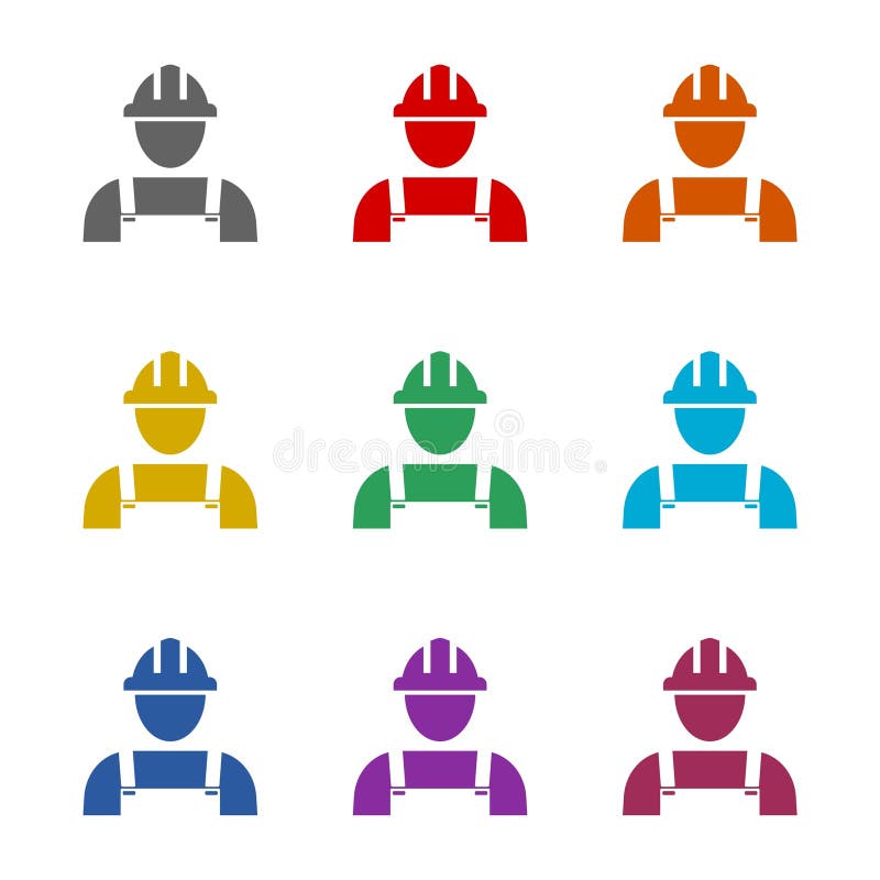 Construction Icons Colorful Stock Illustrations – 9,377 Construction ...