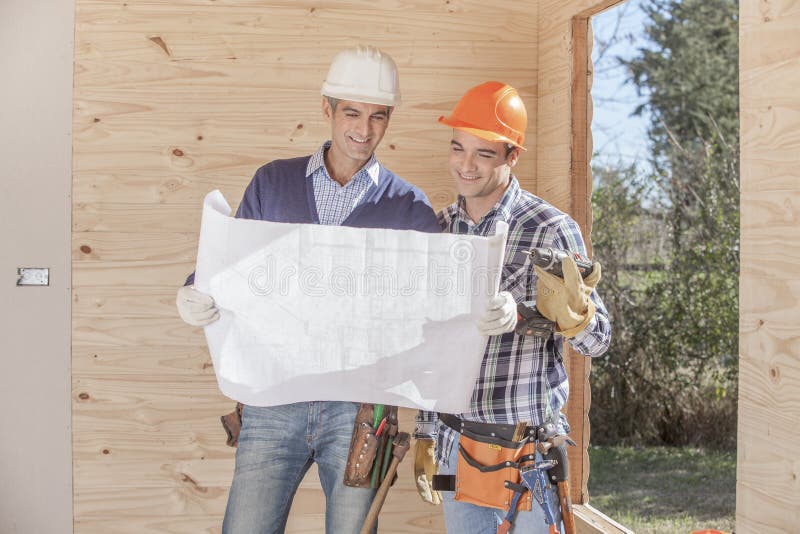 Construction Worker on the Job Stock Photo - Image of foreman ...