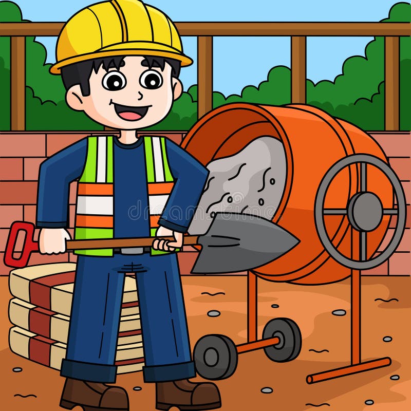 Concrete Construction Clip Art