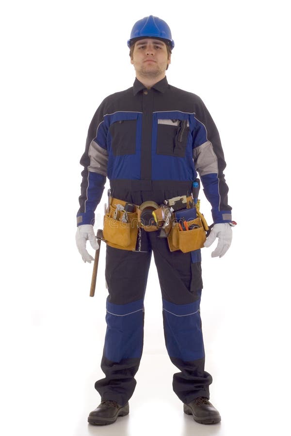 Construction Worker. Nice Outfit Stock Photo - Image of electrician ...