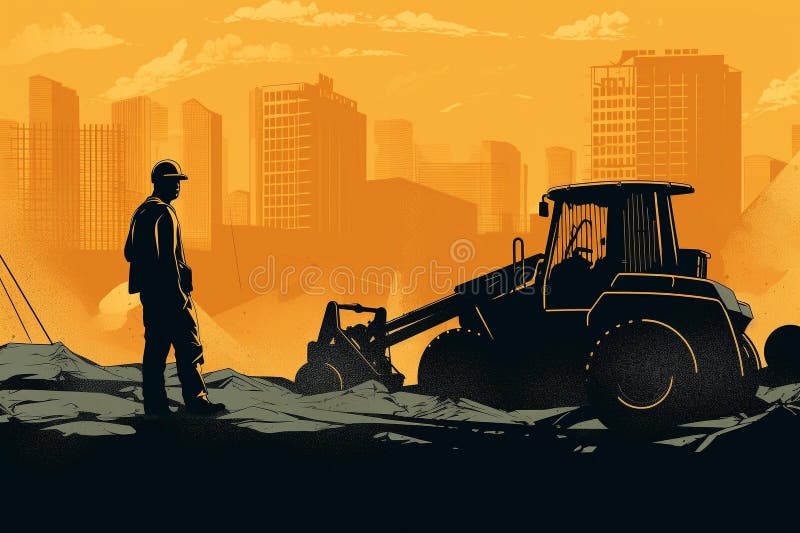 Operating Bulldozer Stock Illustrations – 38 Operating Bulldozer Stock ...