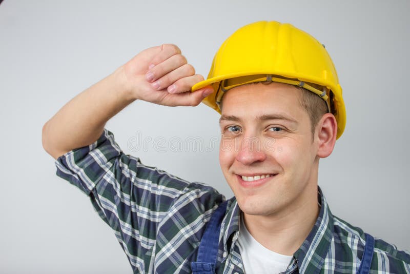 Construction worker stock photo. Image of male, project - 40207502