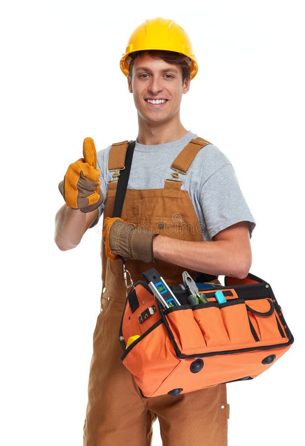 Construction worker. stock image. Image of helmet, people - 81487255
