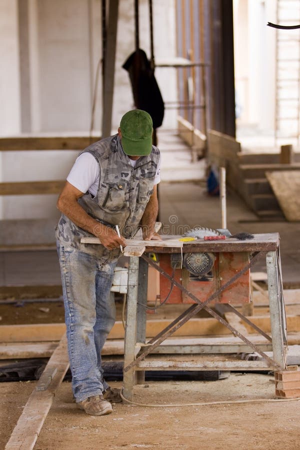 Construction worker stock image. Image of bricklaying - 74173595
