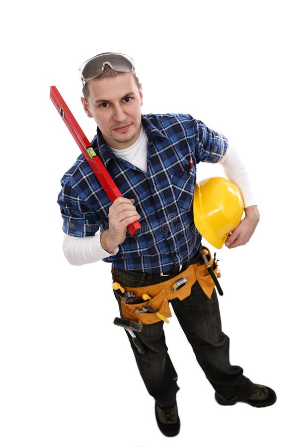 Contractors workers stock image. Image of corporate, drawings - 18350941