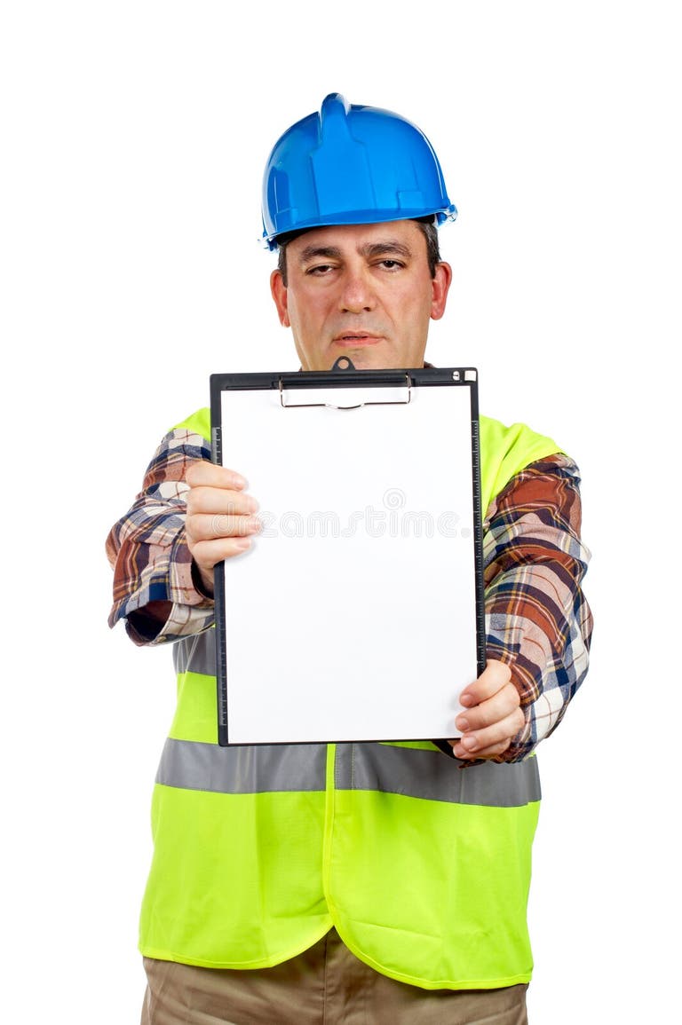455 Worker Behind Blank Poster Stock Photos - Free & Royalty-Free Stock ...