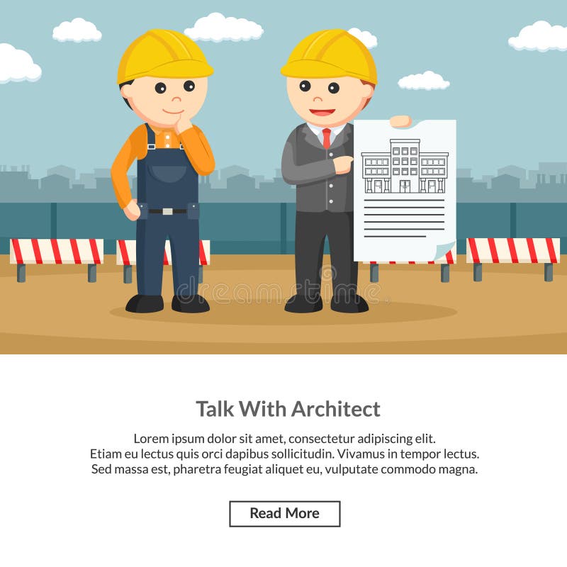 Construction Worker Discussion Stock Illustrations – 669 Construction ...