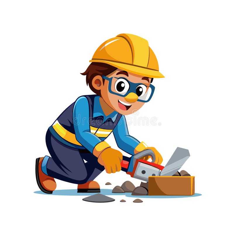 Brick Cutting Equipment Stock Illustrations – 430 Brick Cutting ...