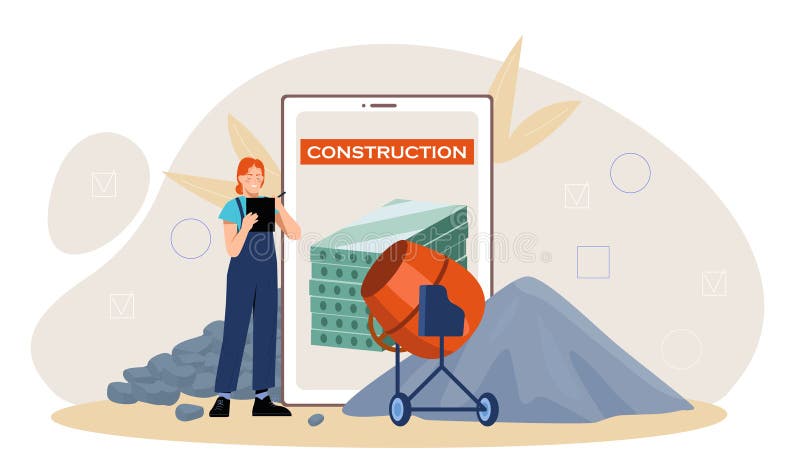 Construction Worker Vector Concept Stock Vector - Illustration of people, maintenance: 310150772