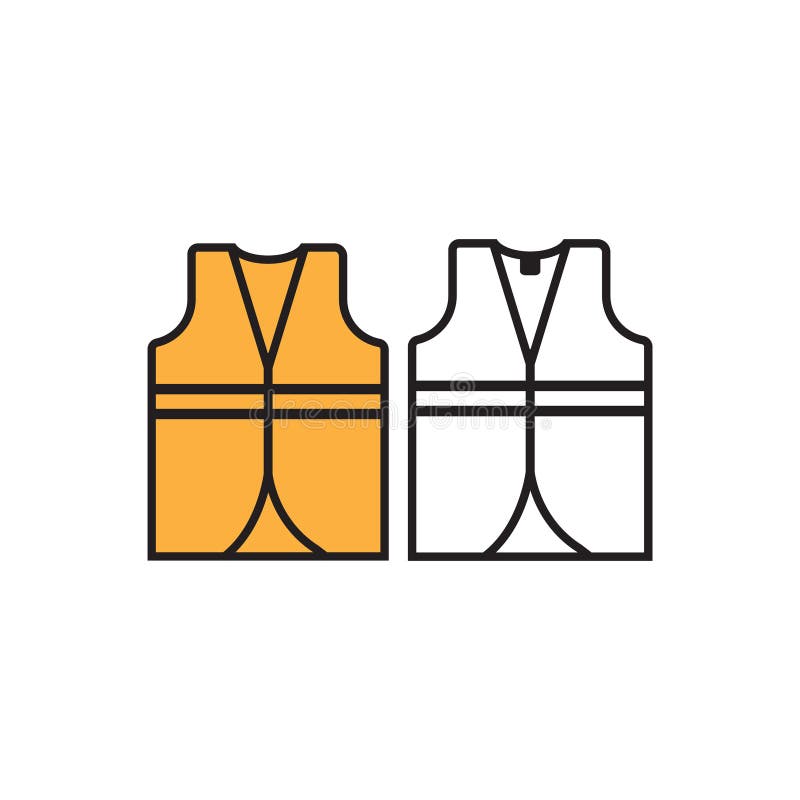 Worker Vest Icon Vector Stock Illustrations – 2,536 Worker Vest Icon ...