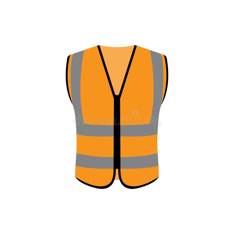 Construction Worker Vest Icon,vector Illustration Logo Design Stock ...