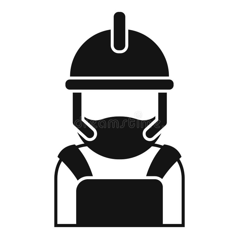 Construction Worker Wearing Mask Stock Illustrations – 803 Construction ...