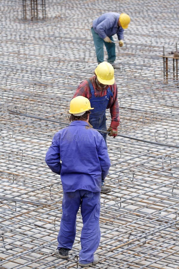 Construction workers stock image. Image of carpenter, helmet - 4807737