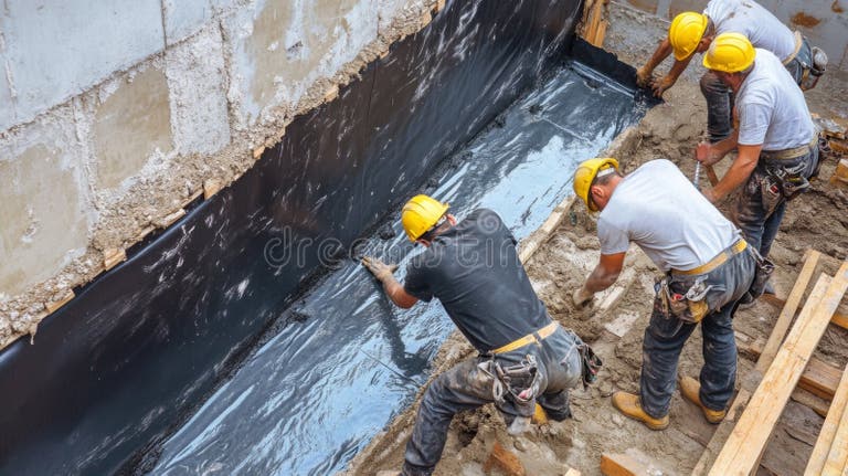 Waterproofing Project Stock Illustrations – 89 Waterproofing Project ...