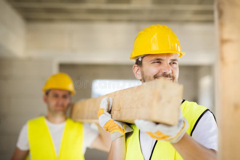 Construction workers stock photo. Image of manual, constructor - 33518942