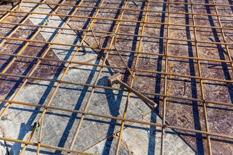 Design of Reinforcement Cage of Reinforcement for Concrete Frame Stock ...