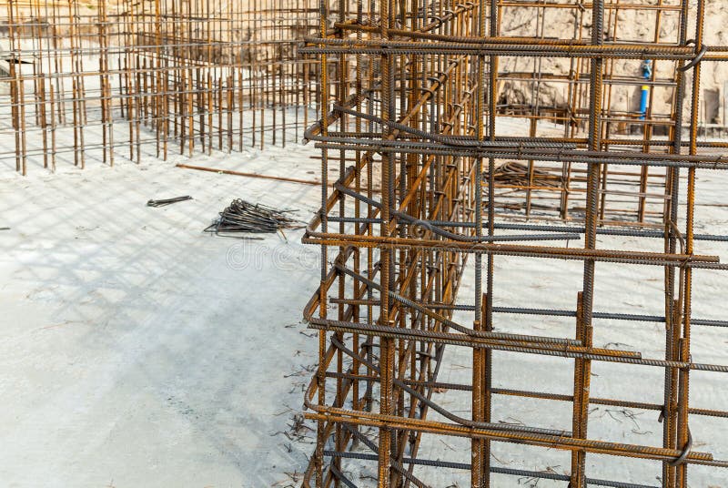 Design of Reinforcement Cage of Reinforcement for Concrete Frame Stock ...