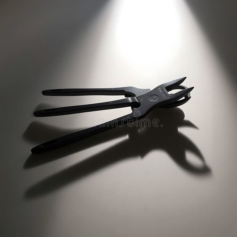 A Construction Workers Hand Gripping a Large Crowbar with the Focus on ...