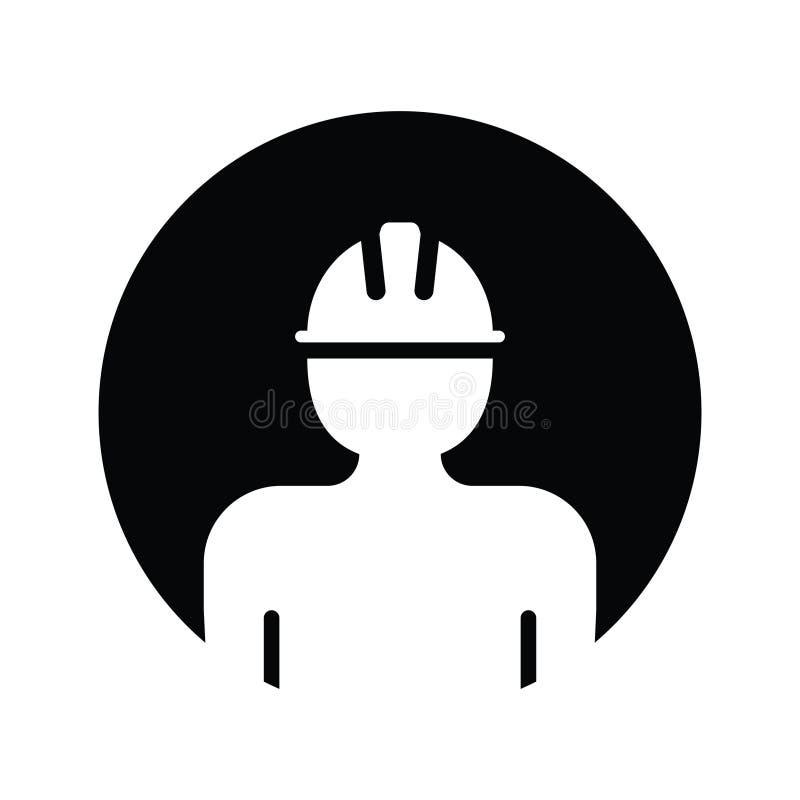 Construction workers icon stock vector. Illustration of contractor ...