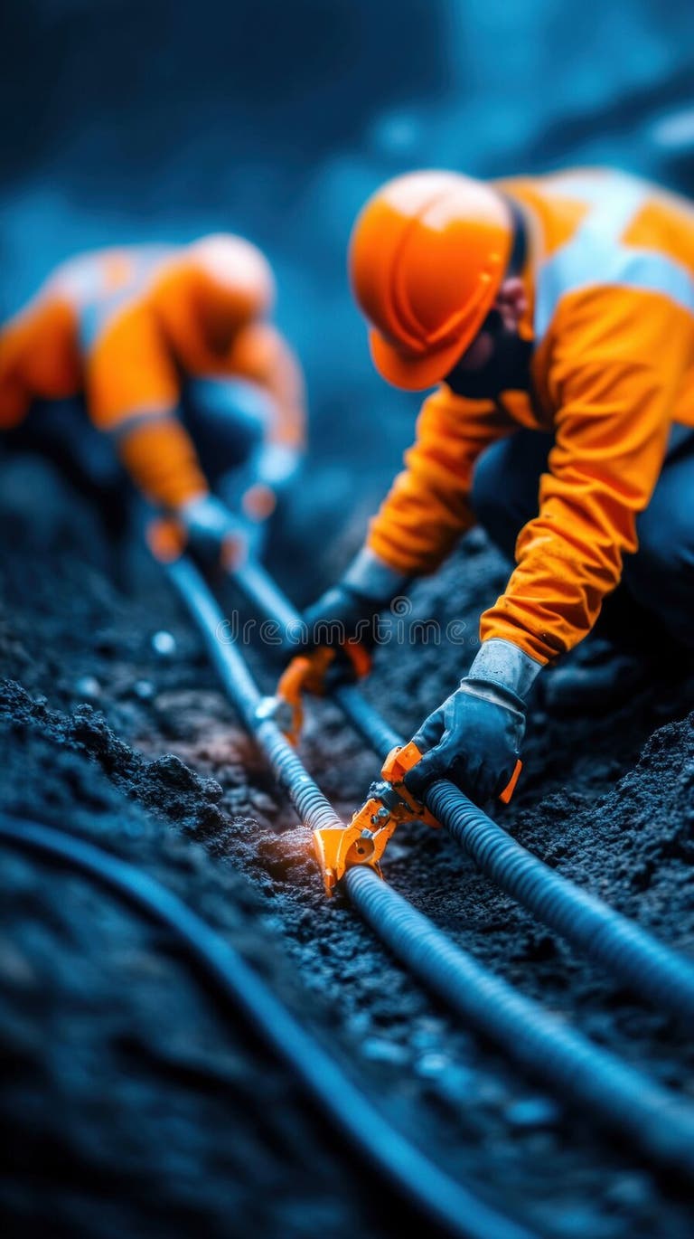 Underground Cables Stock Illustrations – 736 Underground Cables Stock ...