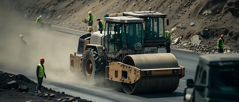 Rugged Road Construction – the Making of a New Path Road, Construction ...