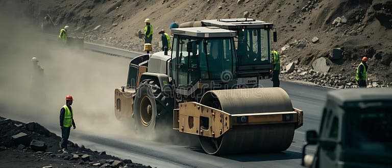 Rugged Road Construction – the Making of a New Path Road, Construction ...