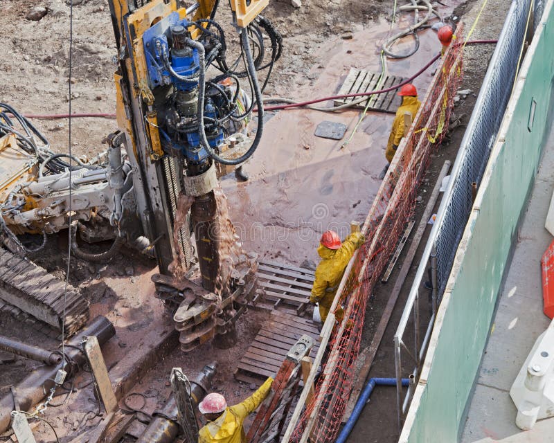 Drilling operation stock image. Image of machine, checking - 2931167