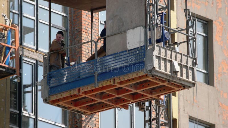 Elevator Lift Doors Closing and Opening by Revealing the Green Screen ...