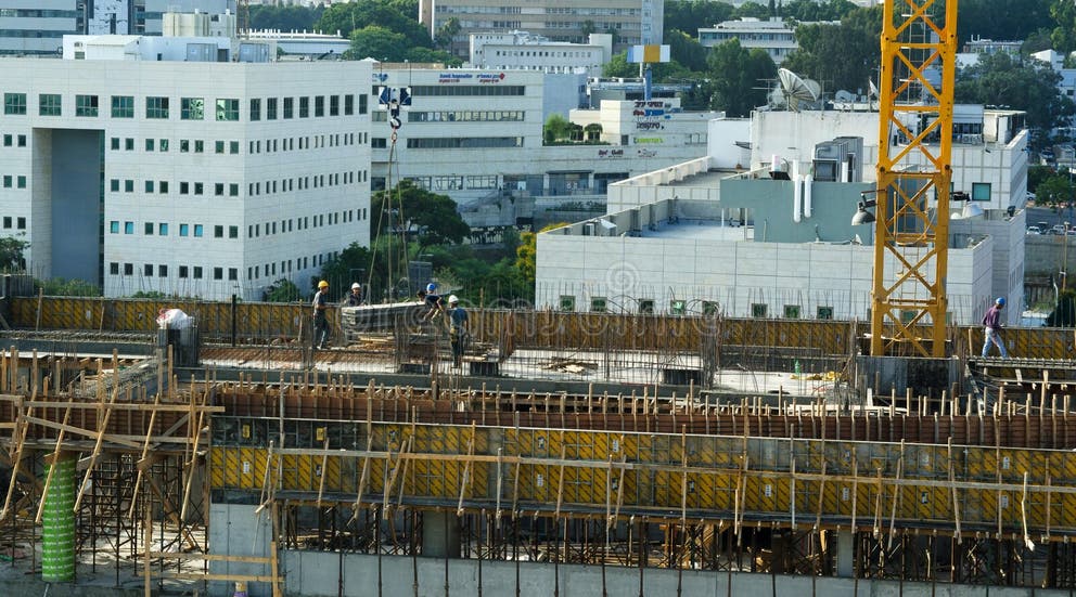 Construction Workers editorial photography. Image of industrial - 32441557