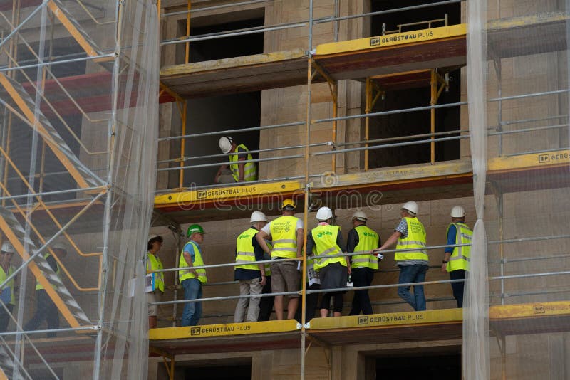 Construction workers editorial photo. Image of industrial - 131073466