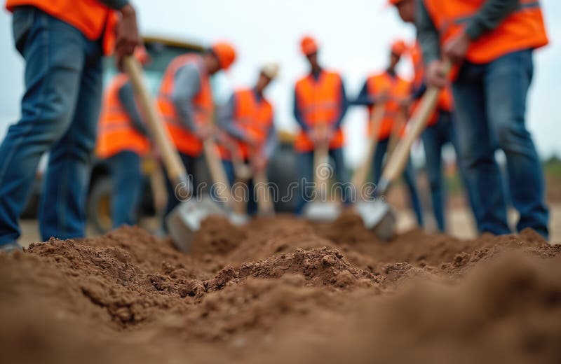 Ground Breaking Ceremony Construction Stock Photos - Free & Royalty ...
