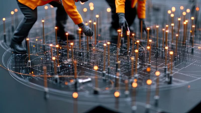 Construction Workers Skillfully Shape Candy-inspired Designs at a ...