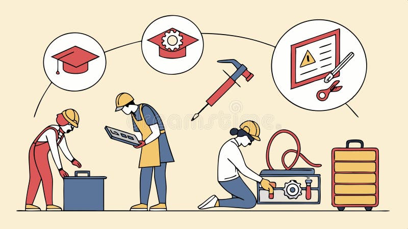 Construction Workers Team, Building Site, Industry Labor, Project Team ...