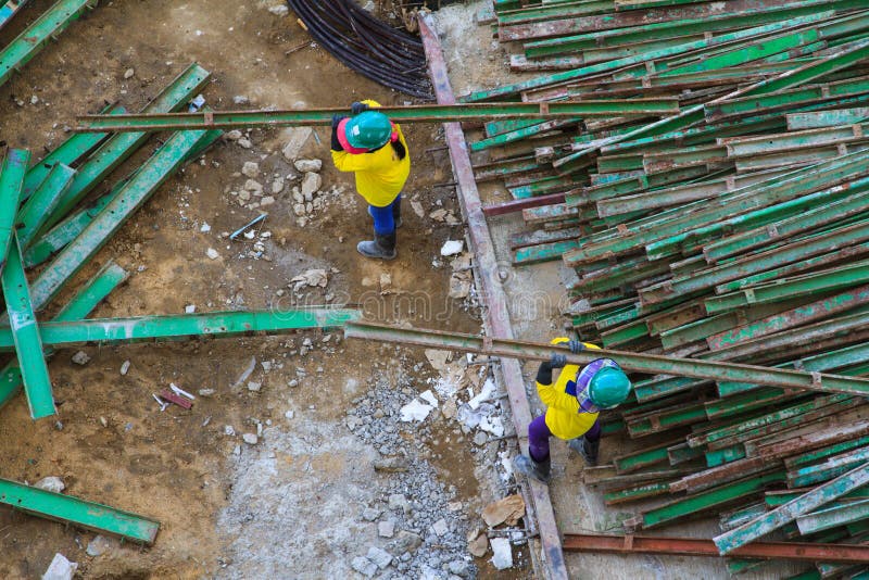 Construction workers stock image. Image of steel, project - 59342167