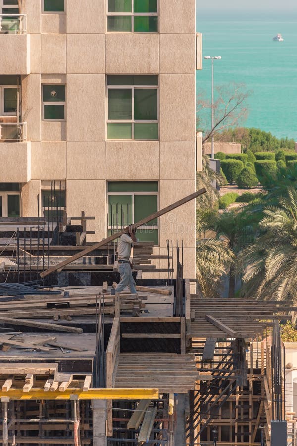 Construction of the Kuwait Investment Authority Editorial Photo - Image ...