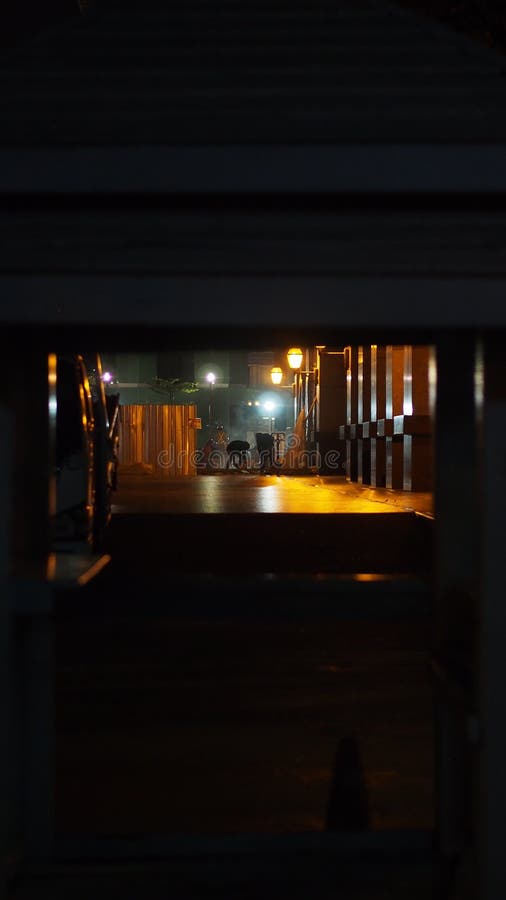 Construction Working at Night Stock Photo - Image of stage, restaurant ...