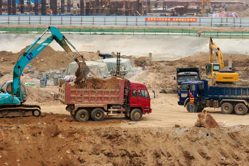 Construction Works Of The Rio Metro To The Olympics 2016 Editorial ...