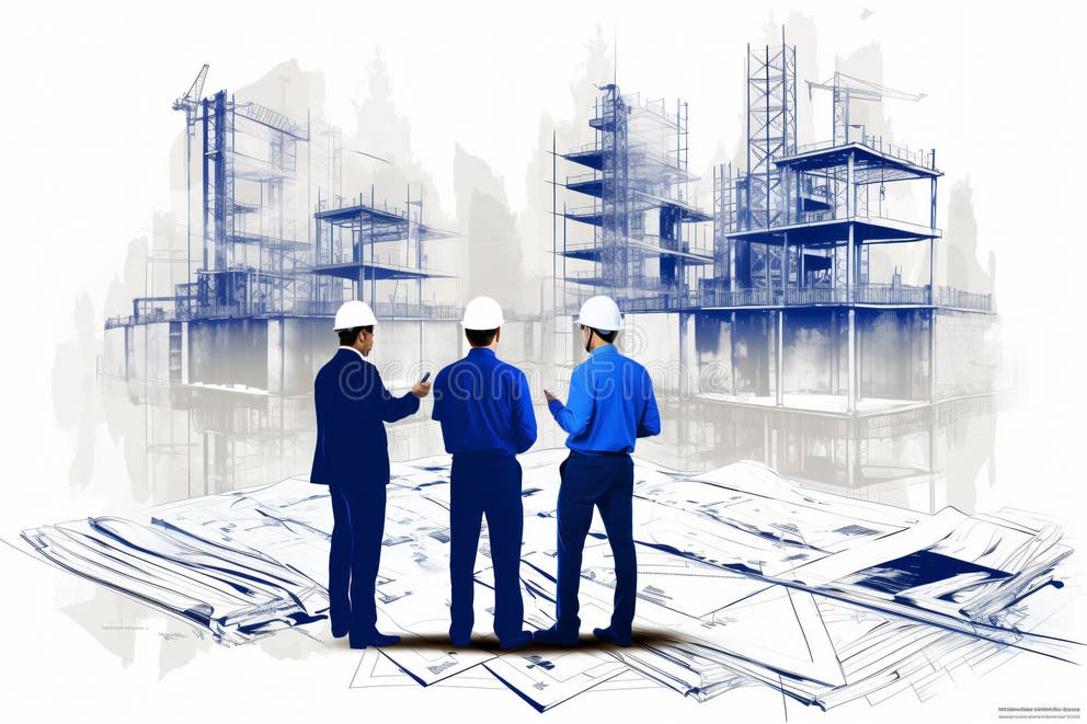 Construction Works, Building Under Construction, Structural Engineer ...