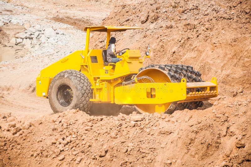 Construction works editorial photo. Image of sand, street - 62770731