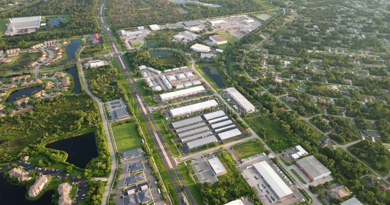 Construction Works on Commercial Logistic Center. Development of ...