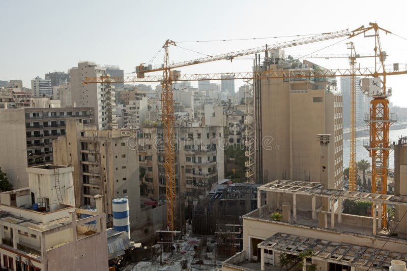 Construction Works, Lebabon Editorial Stock Photo - Image of works ...
